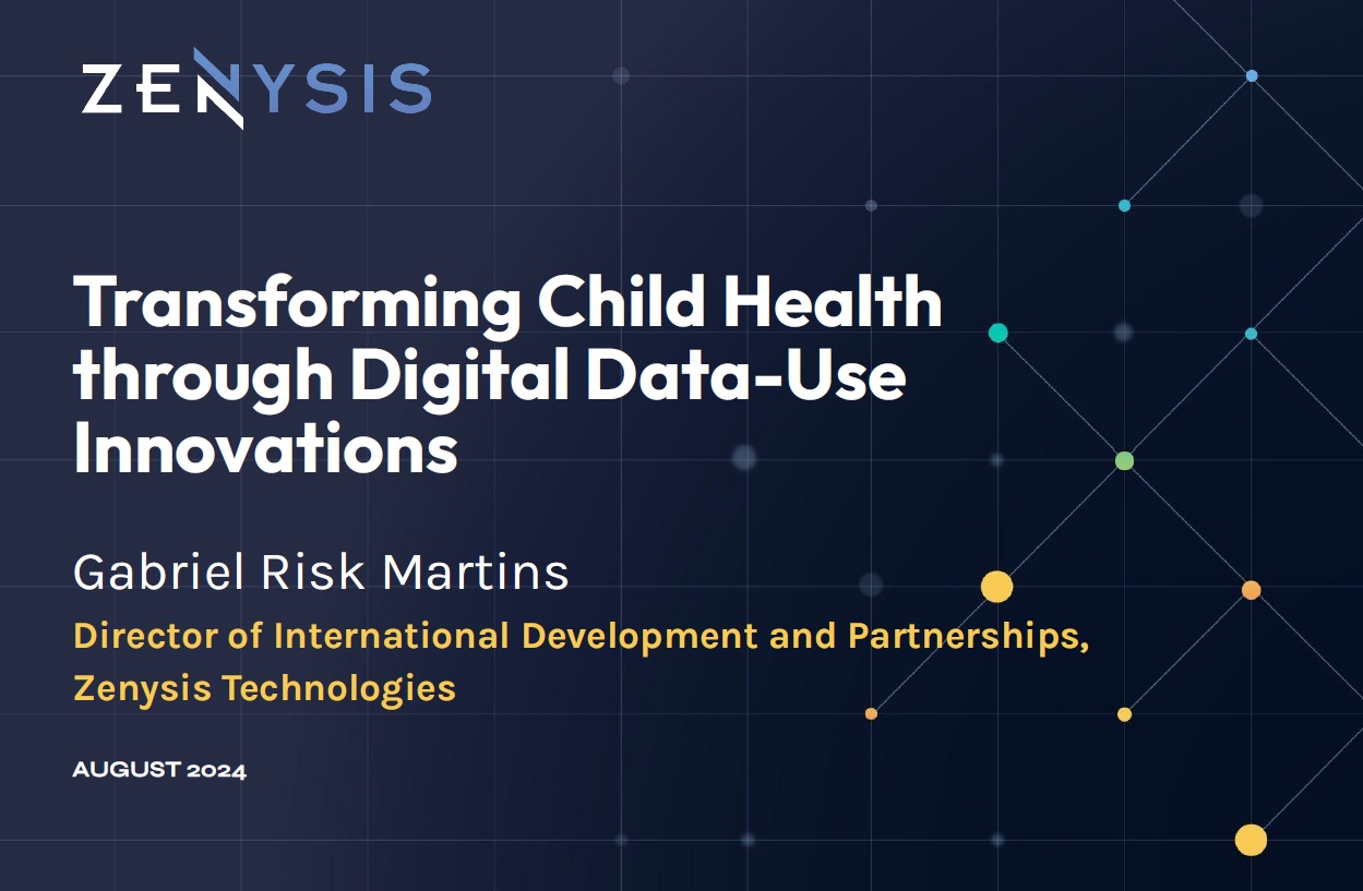 Slides Presentation - Zenysis DH&I Webinar- Aug 13, 2024 | Child Health Task Force